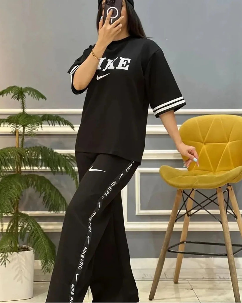 Ch # 421 Summer Perfect Lightweight And Loose Co Ords Set – Miswah Studio